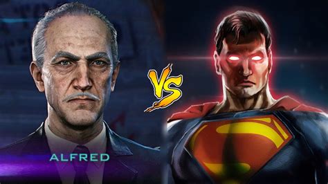 Superman Vs Alfred Pennyworth 😳 Whos Gonna Win Youtube