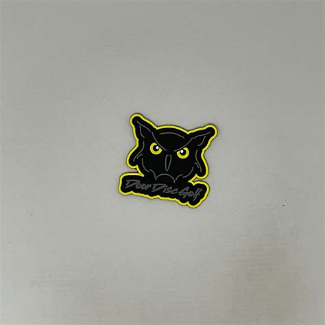 Owl Logo Patch Door Disc Golf Llc