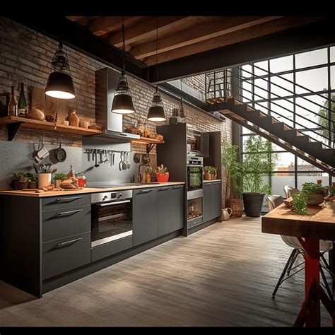Cuisine Industrielle 11 Exemples Déco Pour La Réussir Cuisine Style Industriel Cuisine