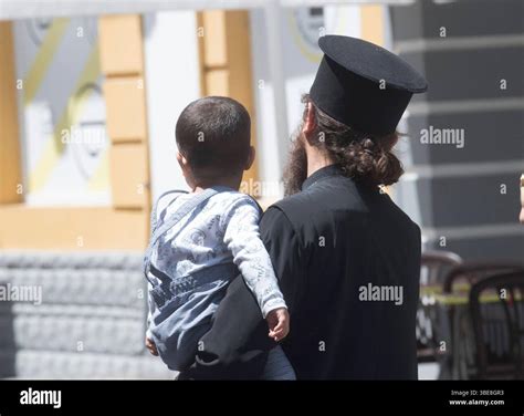 Priest Of The Eastern Orthodox Church During A Religious Ceremony Priest Of The Eastern Orthodox