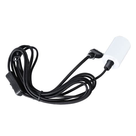 Stil E27 Socket With Cable White Uk