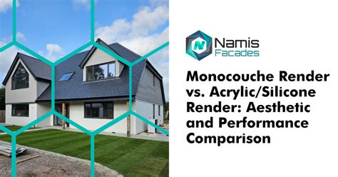 Monocouche Render Vs Acrylic Silicone Render Aesthetic And