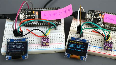 ارتباط بین دو Esp32 با پروتکل Esp Now