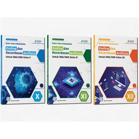Jual Buku Koding Dan Kecerdasan Artifisial Untuk Sma Ma Kurikulum Merdeka Buku Teks Pendamping