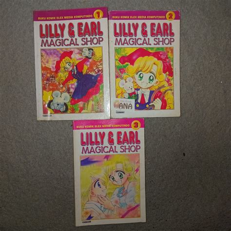 Comic Set Lilly And Earl Magical Shop 1 3 End Ryo Takase Shopee Malaysia