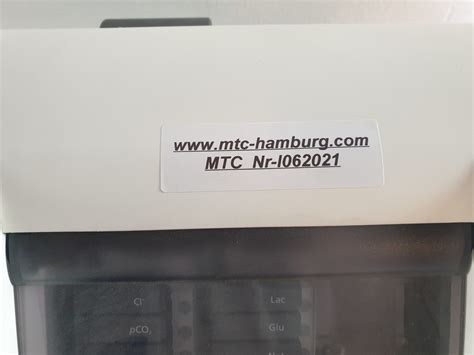Radiometer Abl 800 Abl800 Basic Blutgasanalysegerät Mtc Hamburg