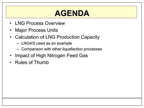 White Lng Processing Presentationppt
