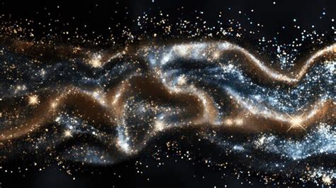 Premium Photo Shine Effect Glitter Background