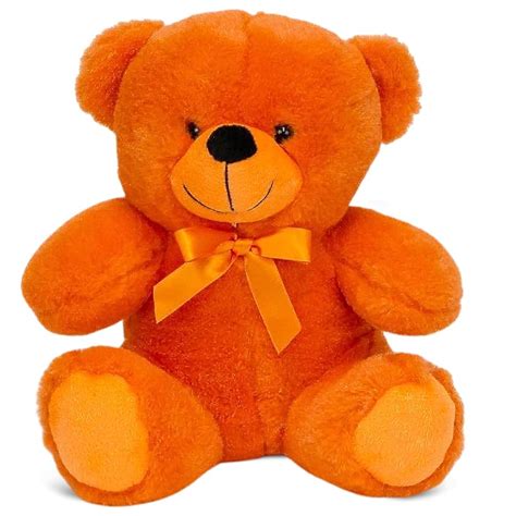 Big Orange Teddy Bears Big Teddy Bear With A Plush Heart