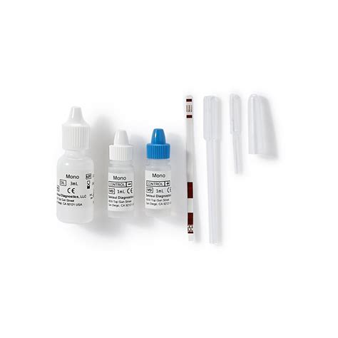 Osom Mono Test Kit For Mononucleosis 25 Tests Clia Waived 145