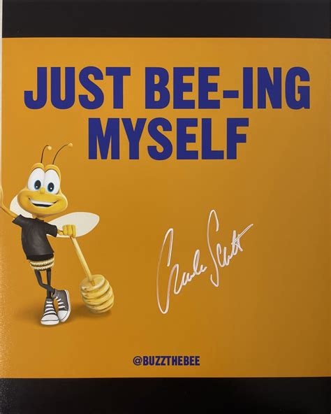 “honey Nut Cheerios Bee” Photo Signed In Person By Charlie Schlatter Wex Rex