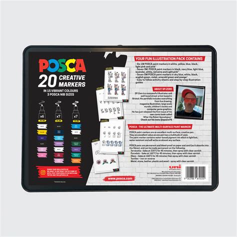 Posca Limited Edition 20 Units Set Flow Control