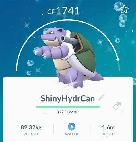 Shiny Blastoise