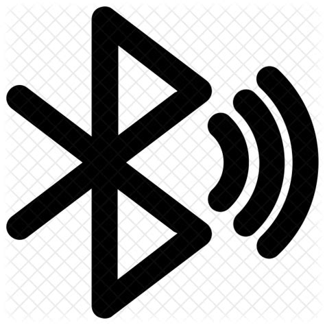 Bluetooth Icon Download In Glyph Style