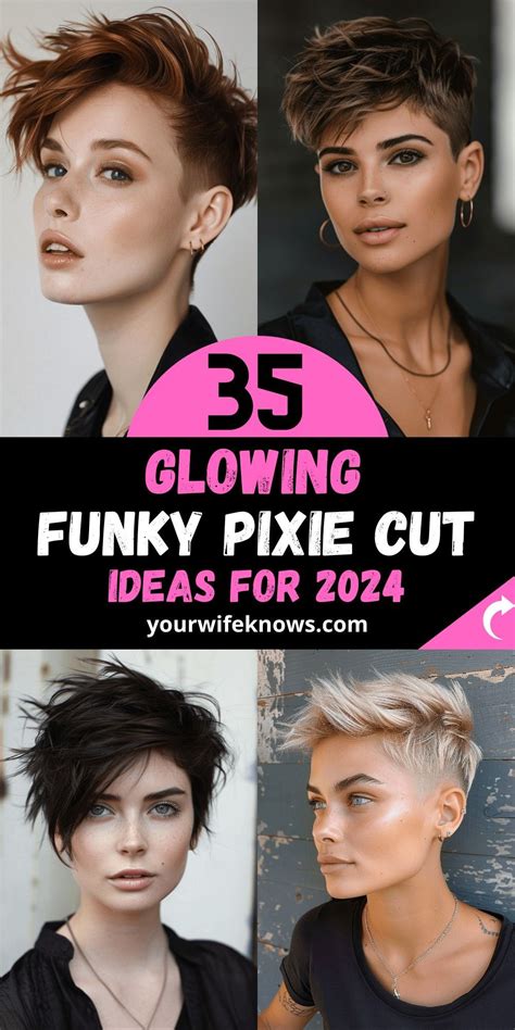 34 Funky Pixie Cut Ideas Funky Pixie Cut Pixie Cut Short Hair Color