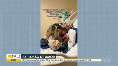 Vídeo Menino Fica Em Coma 16 Dias E Reação Ao Acordar E Reencontrar A