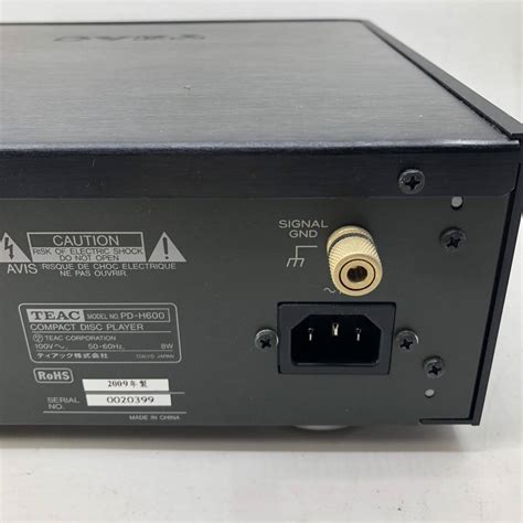 Yahoo オークション Teac Pd H600 Cdプレーヤー ティアック 動作品