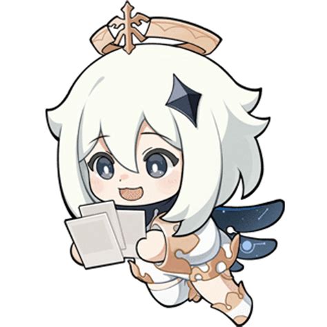 Sticker Maker Genshin Paimon