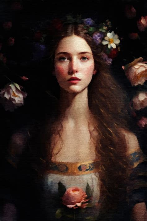 Ananke Goddess Of Fate Renaissance Wom Digital Arts By Gerry Martinez Artmajeur