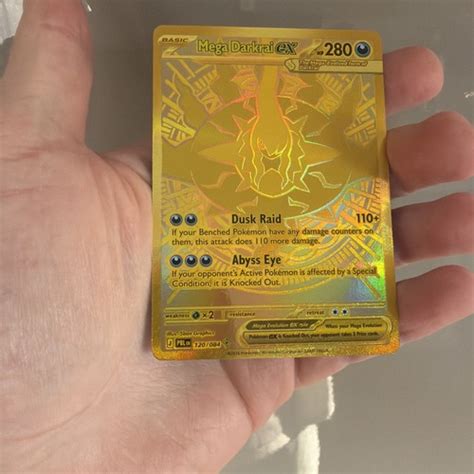 Pokemon Tcg Pitch Black Mega Darkrai Ex 120 084 Ebay Uk