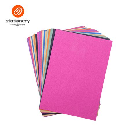 Buy Construction Paper Assorted Colors Sm Stationery Sm Stationery
