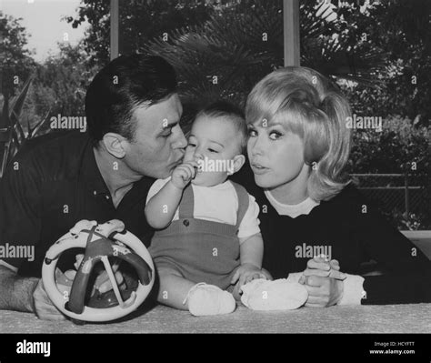 Michael Ansara And Barbara Eden With Their Son Matthew Ansara June