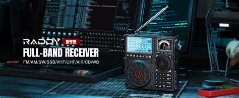 Raddy Rf919 Ssb Shortwave Radio Receiver Full Band Noaa