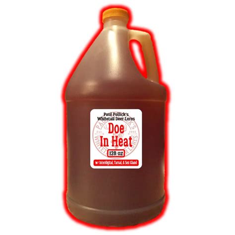 Doe In Heat Urine W Interdigital Tarsal And Sex Gland Paul Pollicks Whitetail Deer Lures