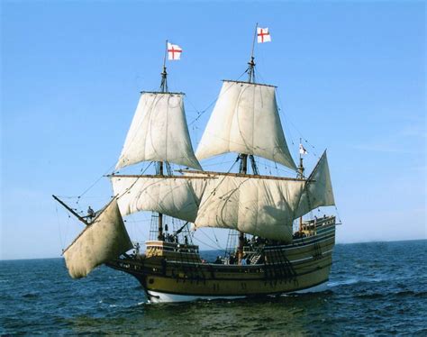 Mayflower Replica Pilgrims Landed In 1620 Plymouth Storia