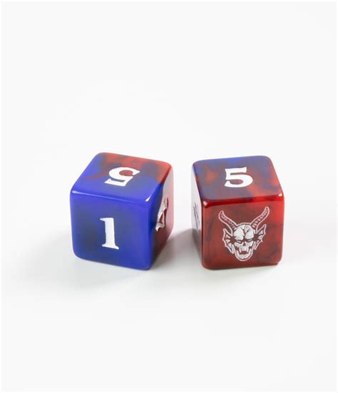 Gamegenic Stranger Things D6 Dice Set Hellfire Club 12 Kości