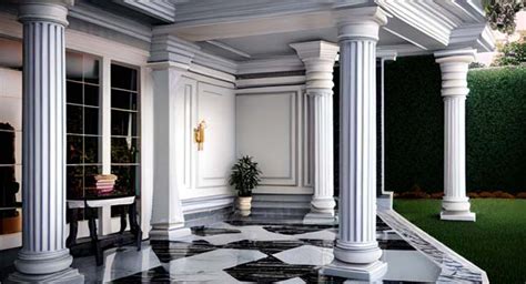 Model Tiang Teras Mewah Sentuhan Elegan Untuk Rumah Jasa Arsitek