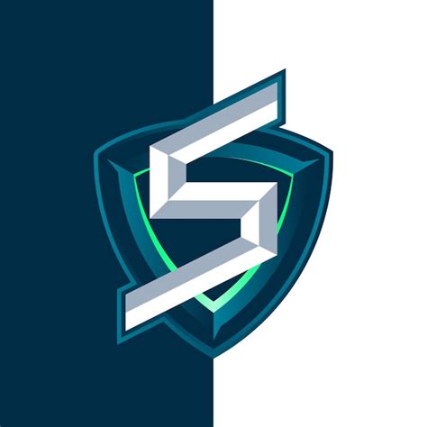Premium Vector Letter S Esports Shield Logo