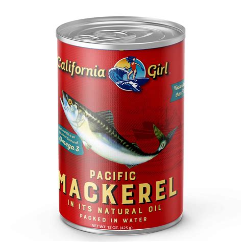 California Girl Cal Girl Pacific Premium Mackerel