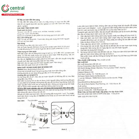 Vaccine Varilrix Giúp Phòng Ngừa Thủy đậu Do Virus Varicella Zoster