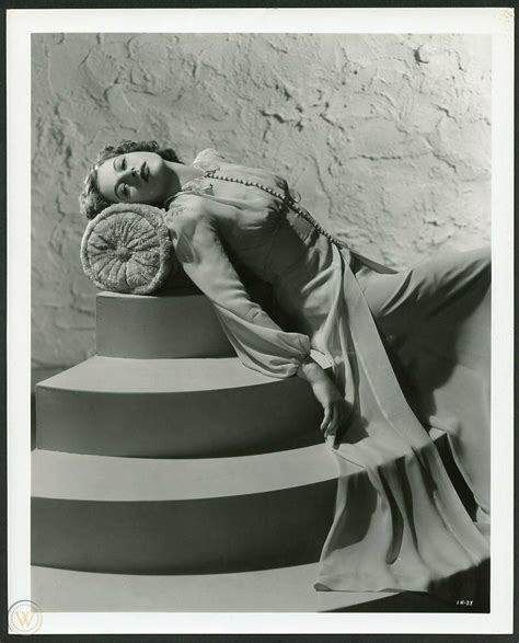 Irene Hervey In Alluring Portrait Original Vintage 1940s Photo By Ray