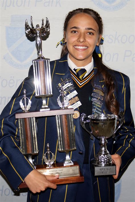 Kempton Sporttrofee Atletiek Beste Veldatleet Senior Dogter Senior