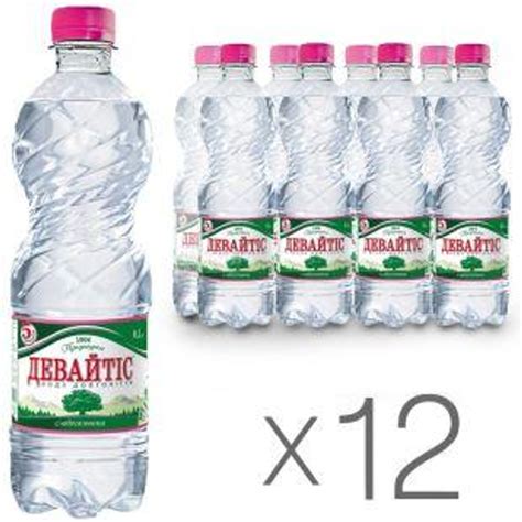Упаковка воды Девайтис слабогазированной 0.5л*12 – низкие цены, кредит ...
