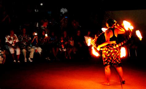 Fire Dancers Polynesian