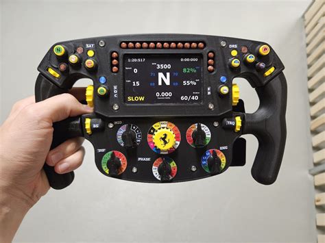 F1 Steering Wheel Full Scale By Raceprint Studio Printables Store