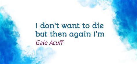 Poem By Gale Acuff Kke
