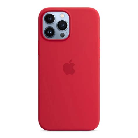 Iphone 13 Pro Max Silicone Case With Magsafe Product Red