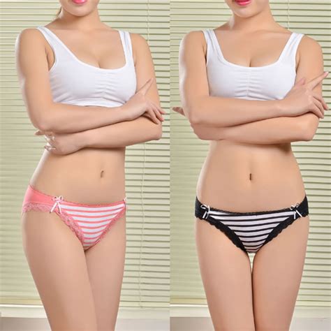 Stripe Cotton Sexy Stripe Panties Lingerie Panties Free Delivery India