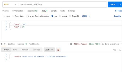 Validate Request Body And Parameter In Spring Boot Javarevisited: How