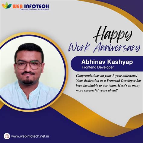 Web Infotech On Linkedin Webinfotech Workanniversary Teamsuccess