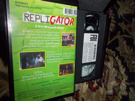 Repligator Horror Vhs Custom Etsy
