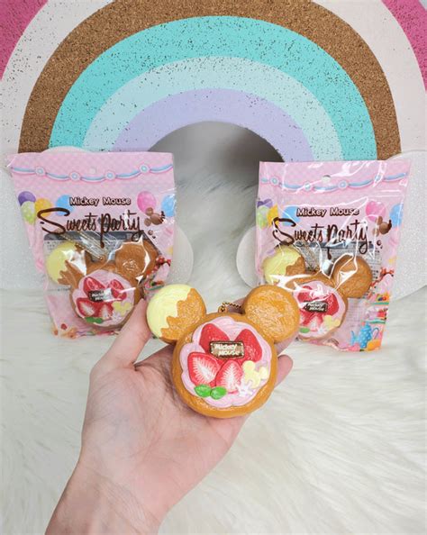 Mickey Mouse Sweets Party Mermaid Squish