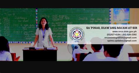 What Is Spims Program For Ofws Sa Pinas Ikaw Ang Maam At Sir