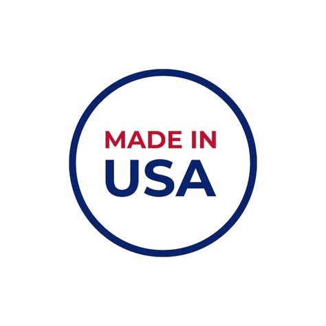 Premium Vector Vector Made In The Usa Logo