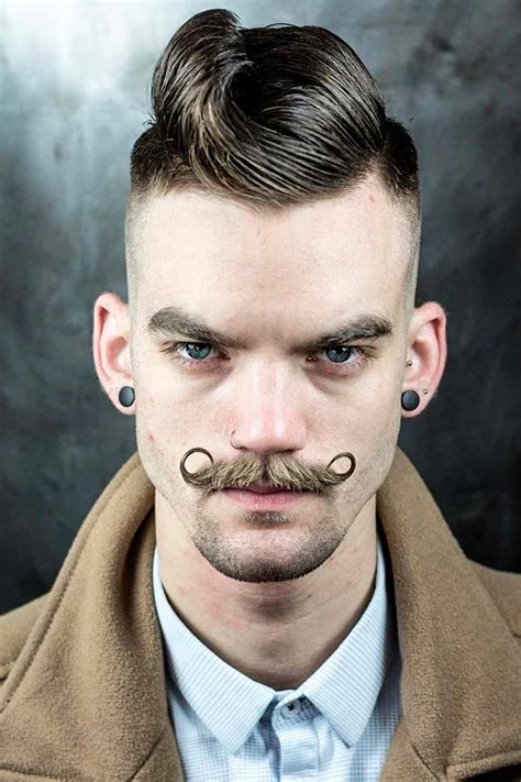 Handlebar Mustache From How To Trim To Matching Hairstyles