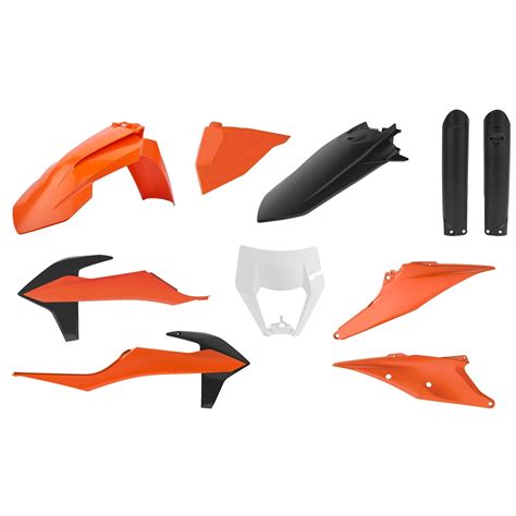 Polisport Ktm Plastic Kit Exc Excf 2020 2023 Oem 2020 Norman Watt